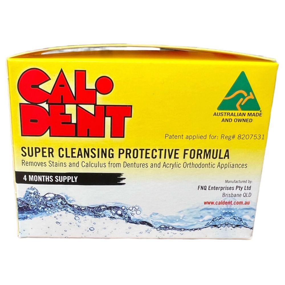 CalDent Denture Cleaner - 16 sachets per box — Denture Essentials